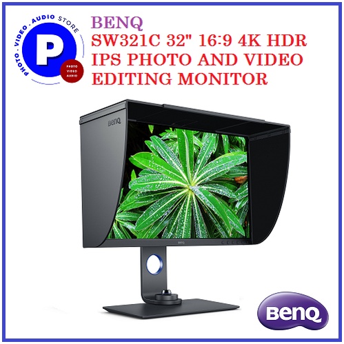 BENQ SW321C 32" 16:9 4K HDR IPS PHOTO AND VIDEO EDITING MONITOR ...