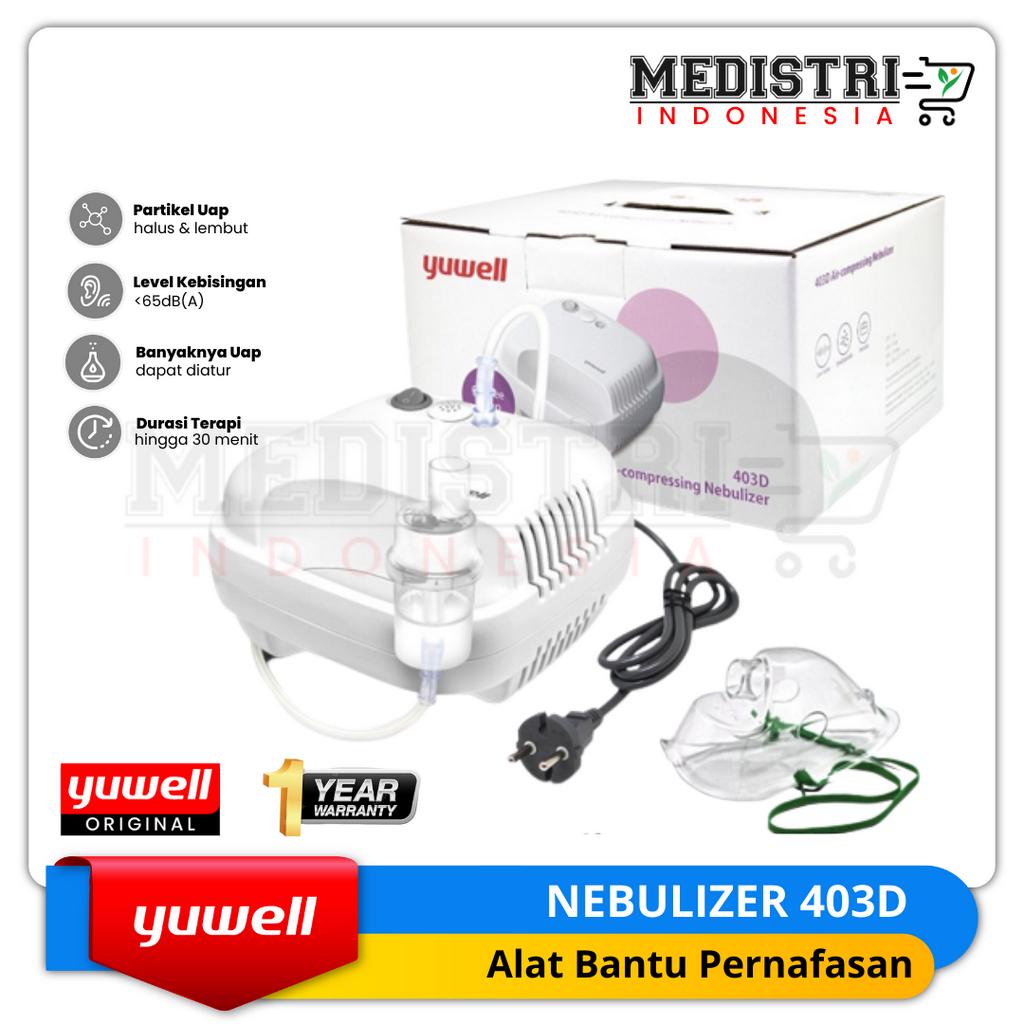 Nebulizer Yuwell 403D Breathing Steam Aid Original Nebul Onemed ...