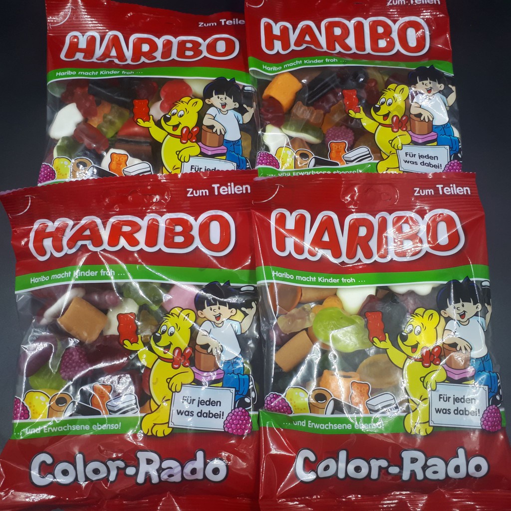 Haribo Color-Rado / Assorted Gummy Licorice Candies | Shopee Singapore