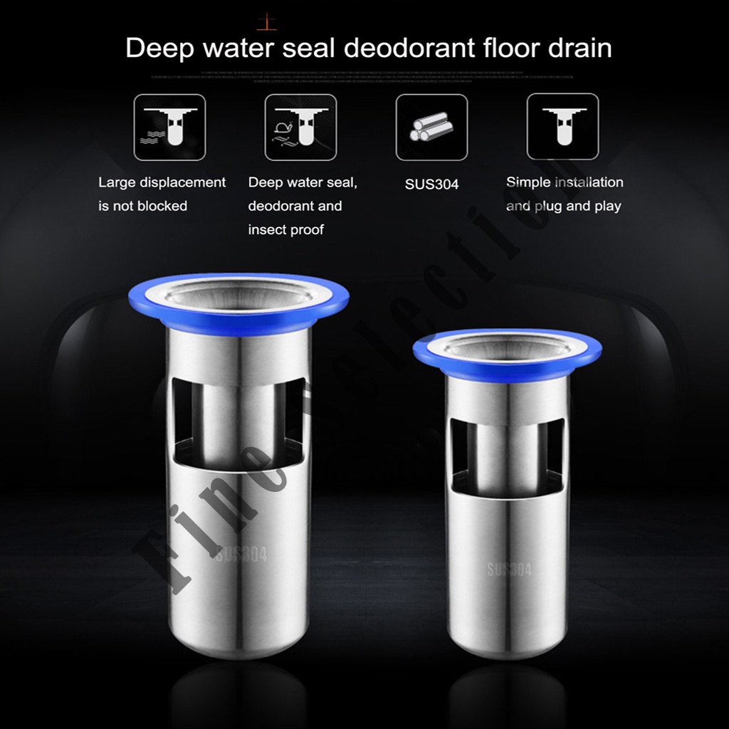 Floor DRAIN ODOUR TRAP STAINLESS STEEL 304metal FILTER FILTER ANTI Odor ...