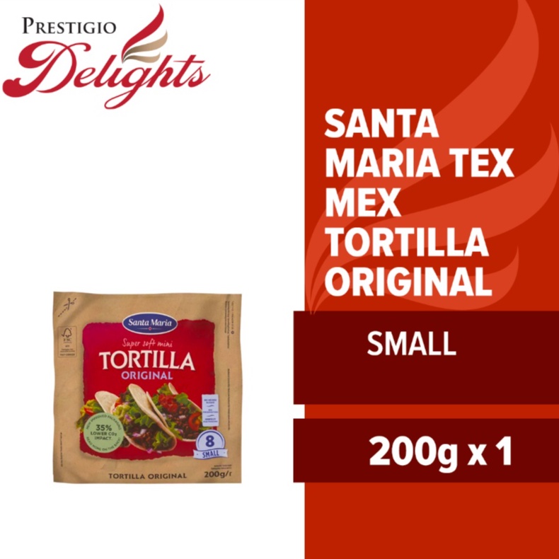 Santa Maria Tortilla Original Small (8-Pack) 200g | Shopee Singapore