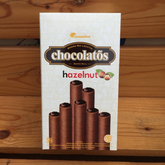 Chocolatos Wafer Roll Long Stick Packaging Box (20 x 16gr) | Shopee ...