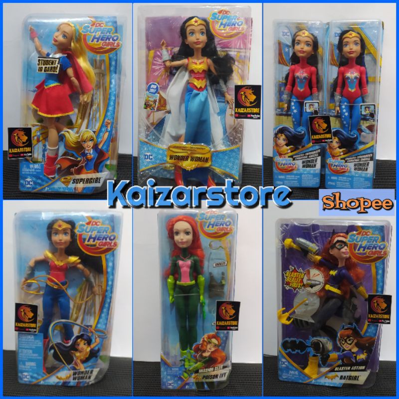 Barbie Dc Comics Super Hero Girls Mattel Wonder Woman Batgirl Supergirl