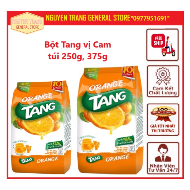 Tang powder with orange flavor 250g, 375g bag | Shopee Singapore