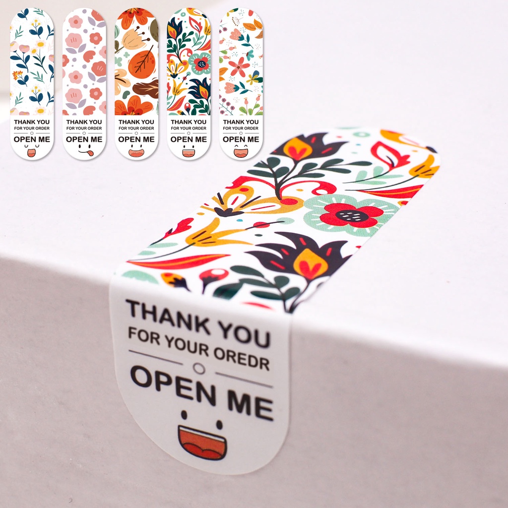 100Pcs/pack Thank You for Your Order Sticker Gift Decor Seal Labels ...