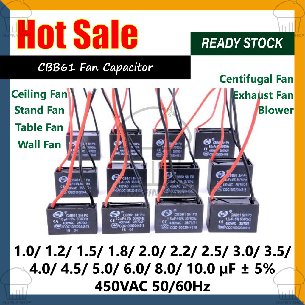 3 Wire Ceiling Fan Capacitor Wiring Diagram | Shelly Lighting
