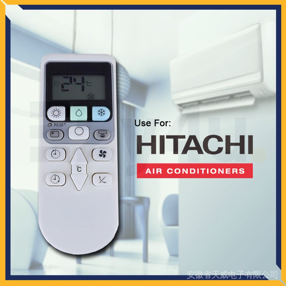 [Free battery] RAR-4B1 universal Hitachi air conditioner remote control ...