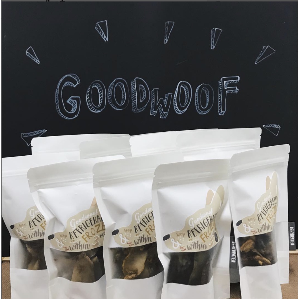 Good Woof Holistic Dehydrated Frozen Treats with Organic Green ...