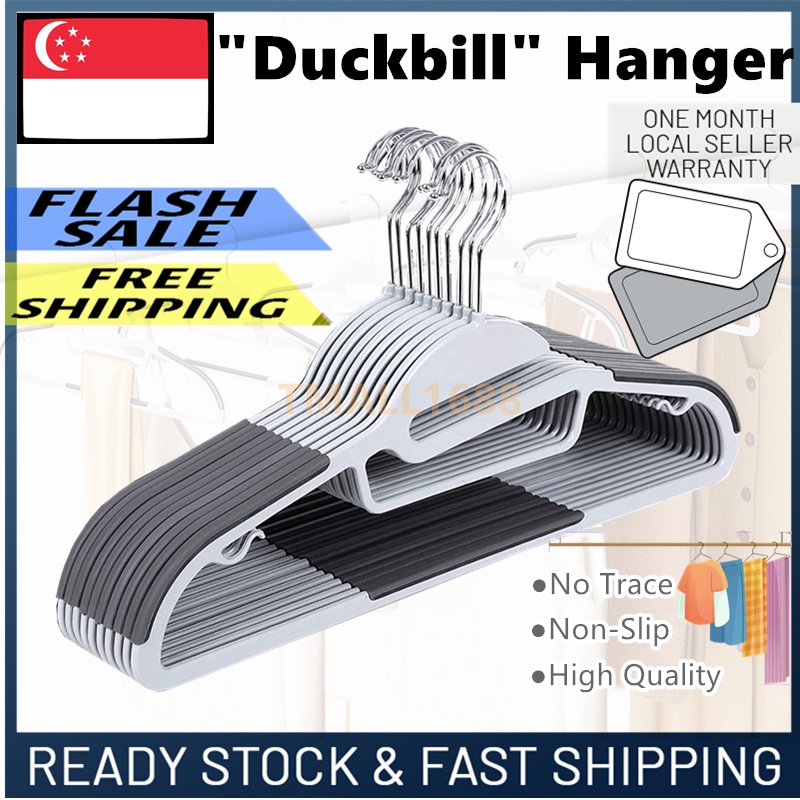 [ SG Ready Stock] 10/50pcs Per Set Anti-Slip Smart Hanger - Bundle ...