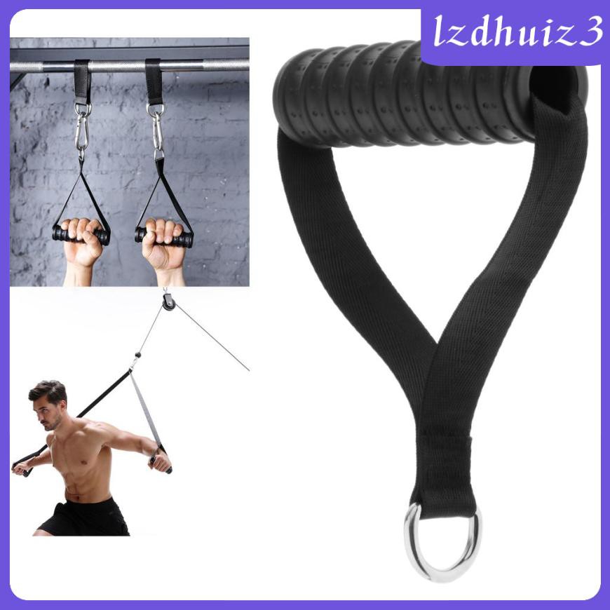 Anti-Slip Resistance Band Handles Grips Fitness Strap Heavy Duty Cable ...