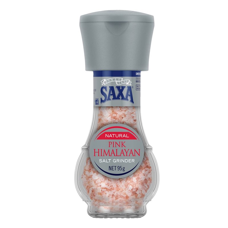 Saxa Pink Himalayan Salt Grinder 95 gm [Australia] | Shopee Singapore