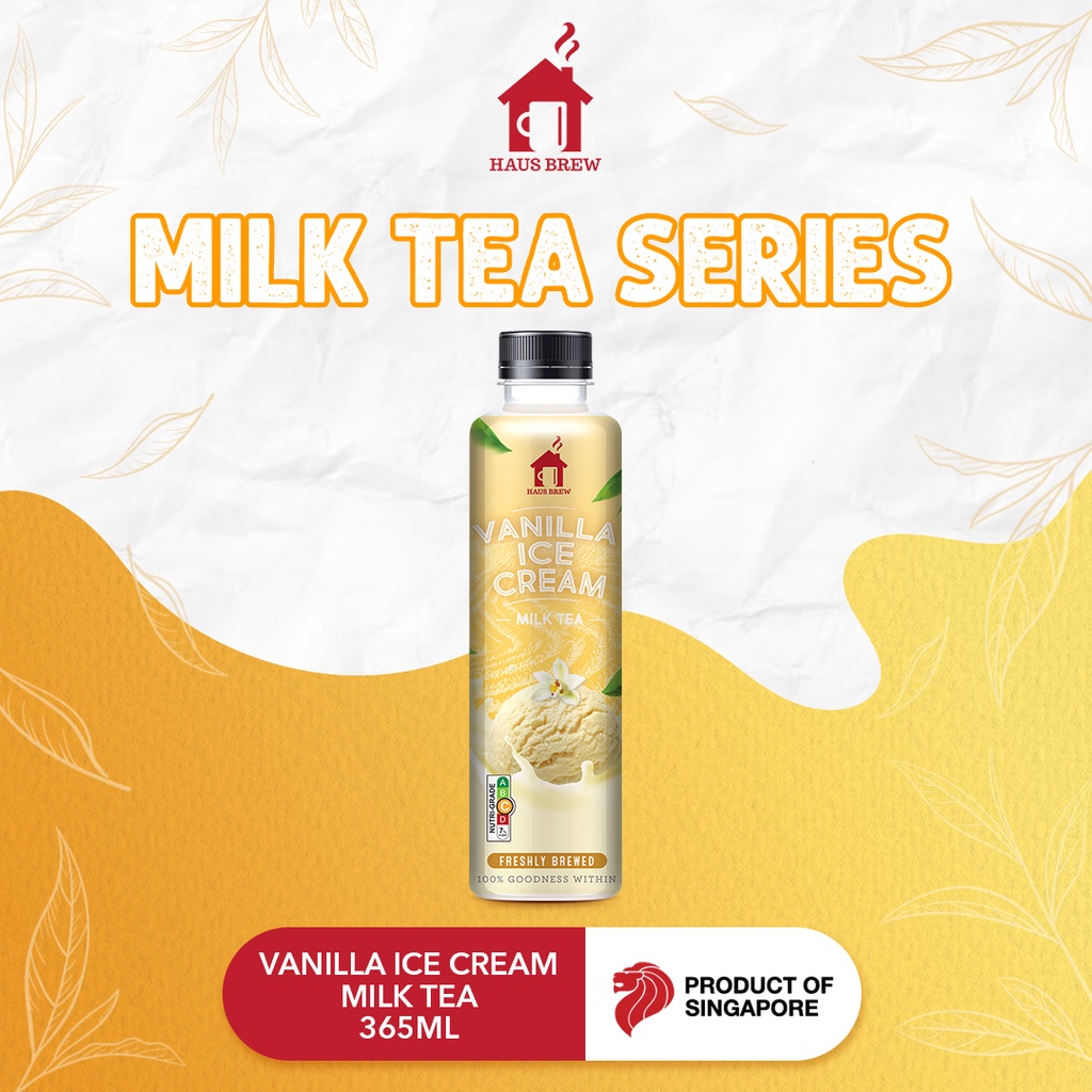 Haus Brew Vanilla Ice Cream Milk Tea | Shopee Singapore