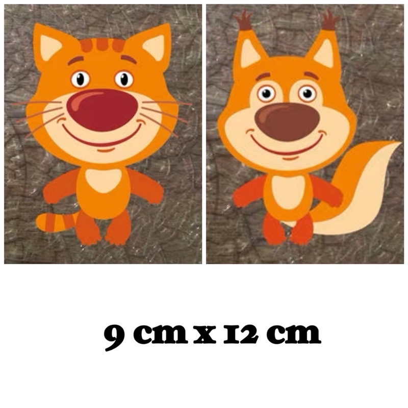 Heat transfer pattern DIY handicraft clothes patch cloth sticker 9 x 12 ...