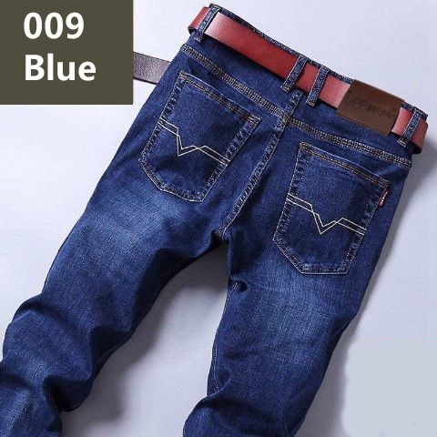 [28-40] Stretch Jeans Men High Quality Straight Cut Comfortable and ...