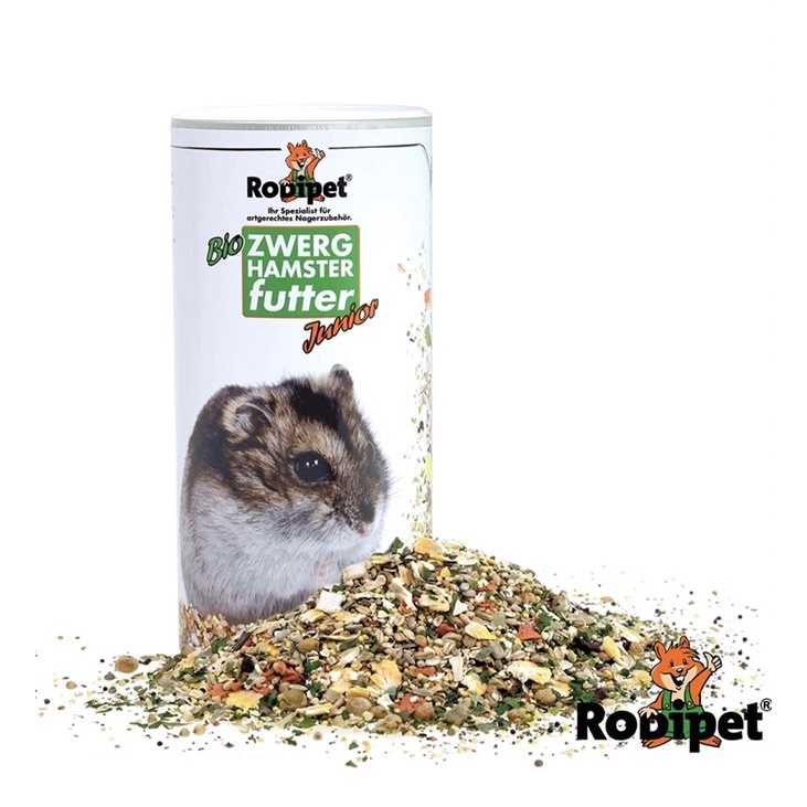 Hamster Food - (JUNIOR) Rodipet Organic Dwarf Hamster Food “Junior ...