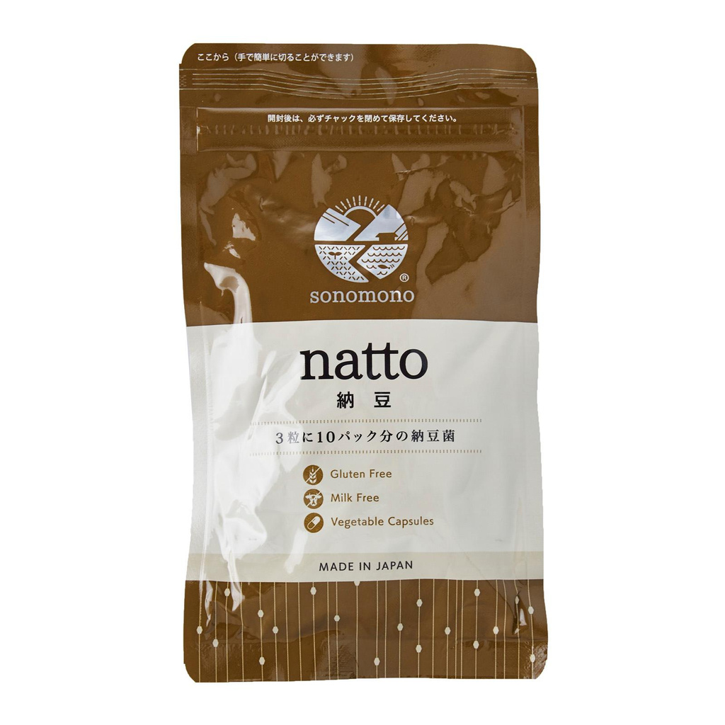 Sonomono Natto Capsules (0.42G X 90 Capsules) | Shopee Singapore