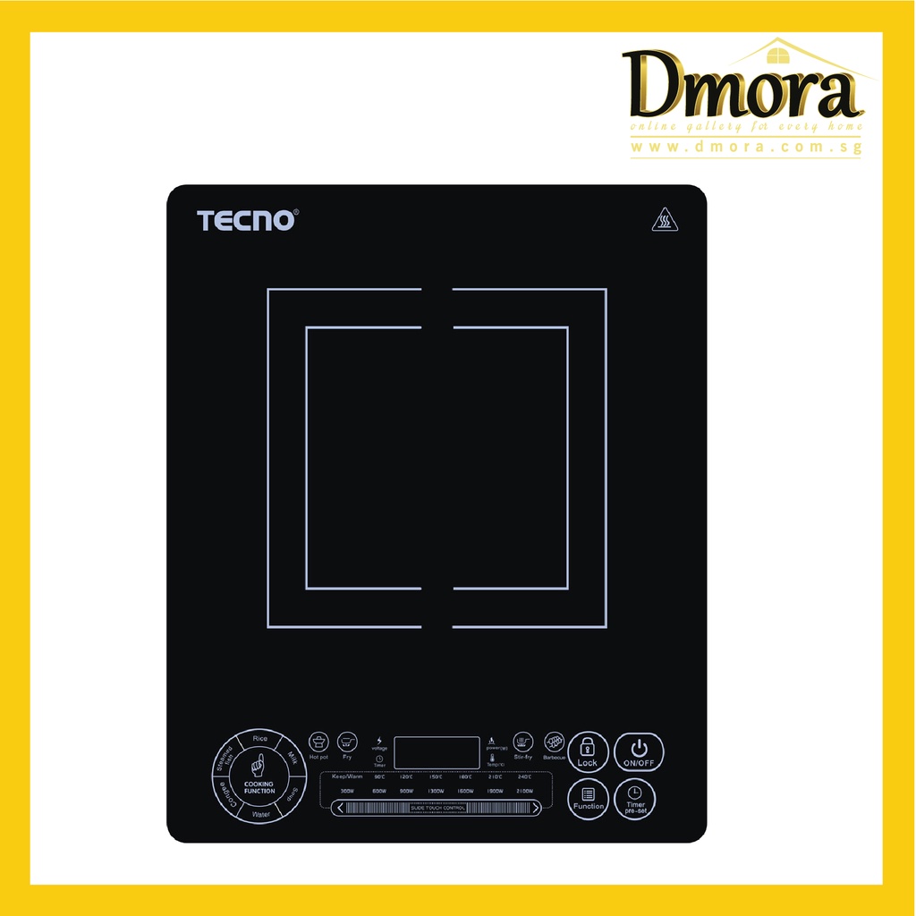 TECNO Ultra Slim Portable Induction Cooker | Shopee Singapore