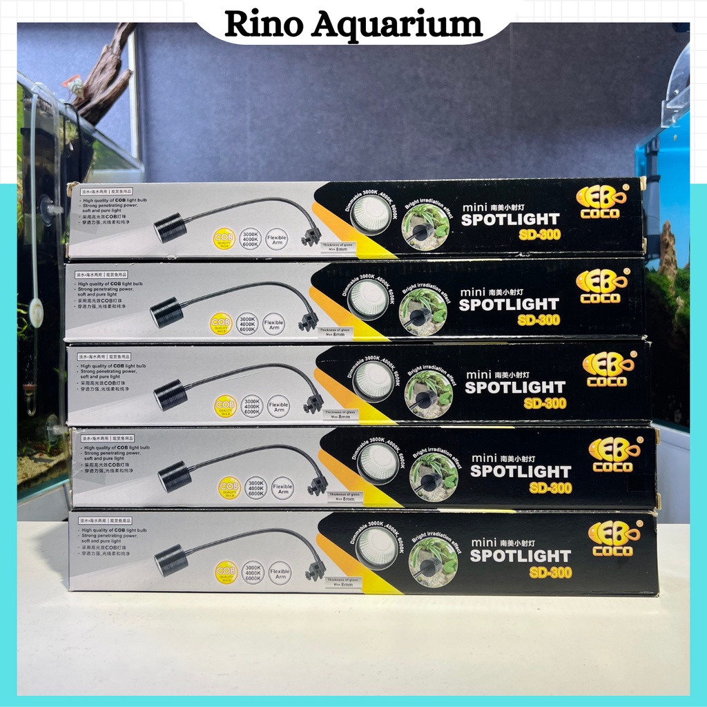 CEBO COCO Mini Spotlight SD-300 LED Spotlight 7W 3 Color Modes for ...