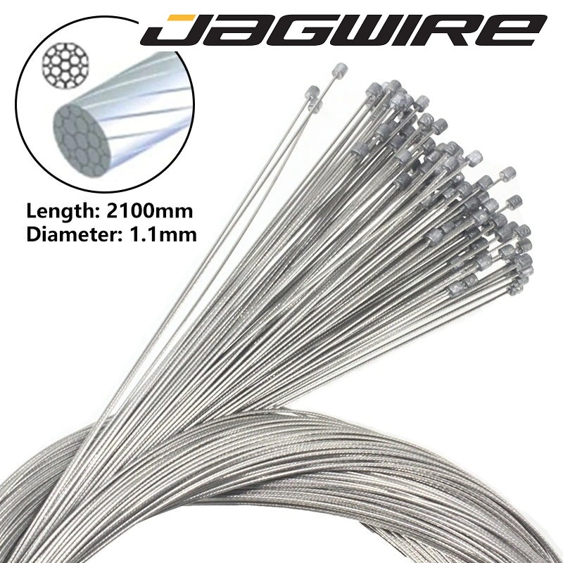Jagwire Polished Slick Stainless Steel Bicycle Inner Cable MTB Road ...