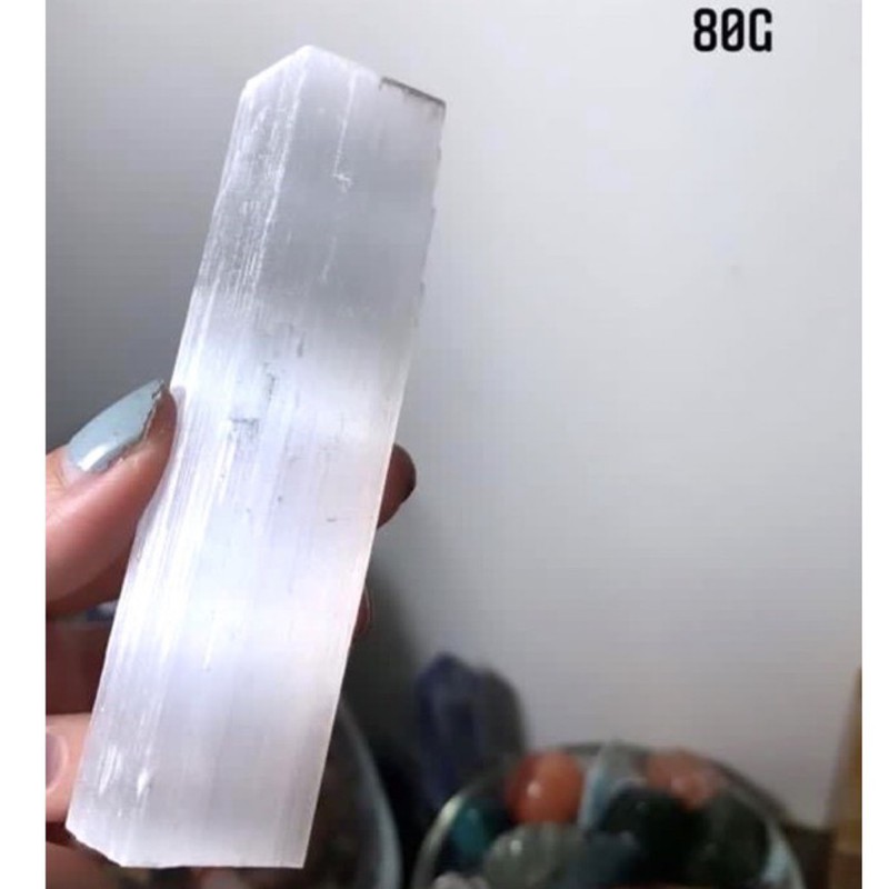 Selenite Charging Block (9x2cm 80g) | Shopee Singapore