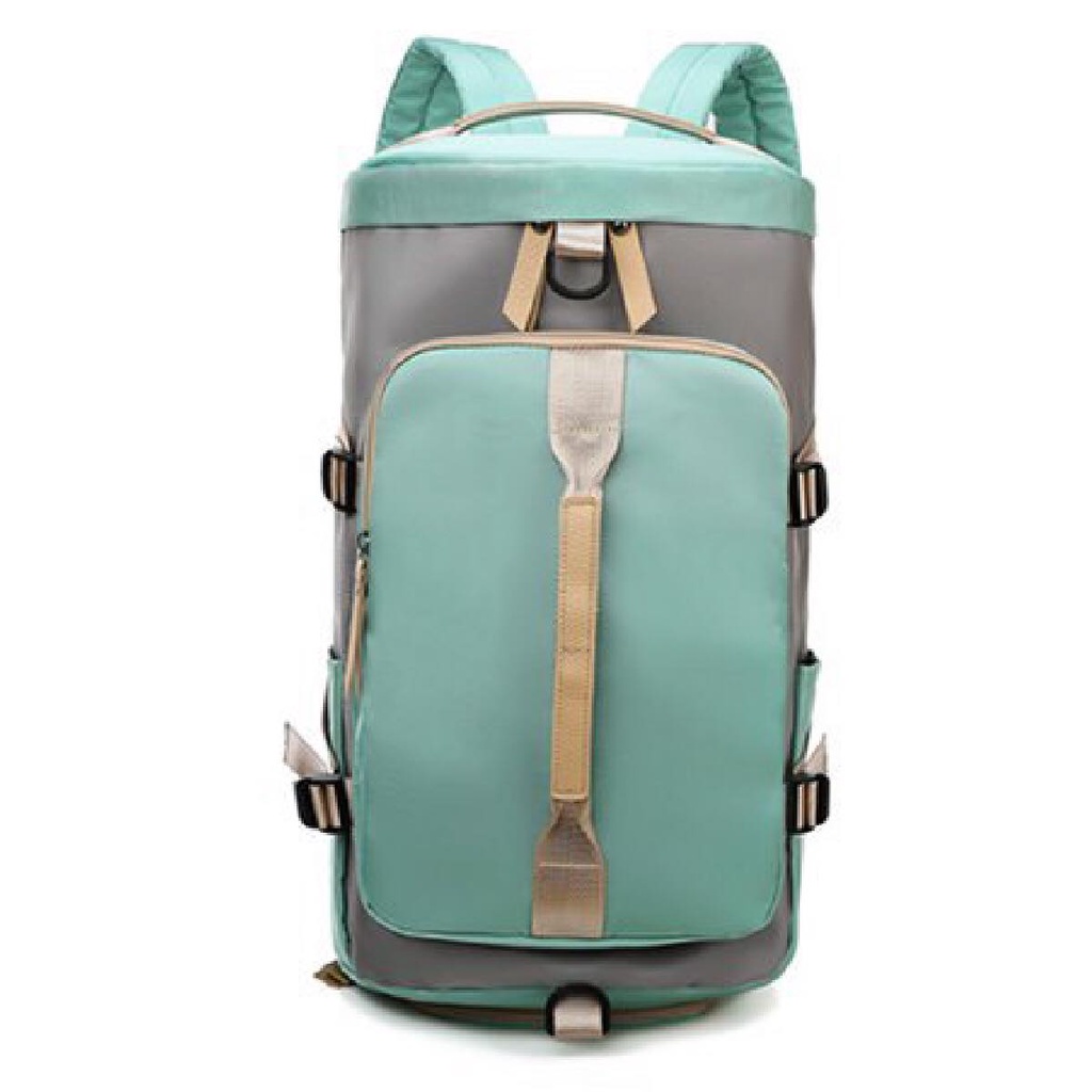 《Mega Deal》3 Ways Carry Duffel Backpack Water Resistant Wet Pocket ...