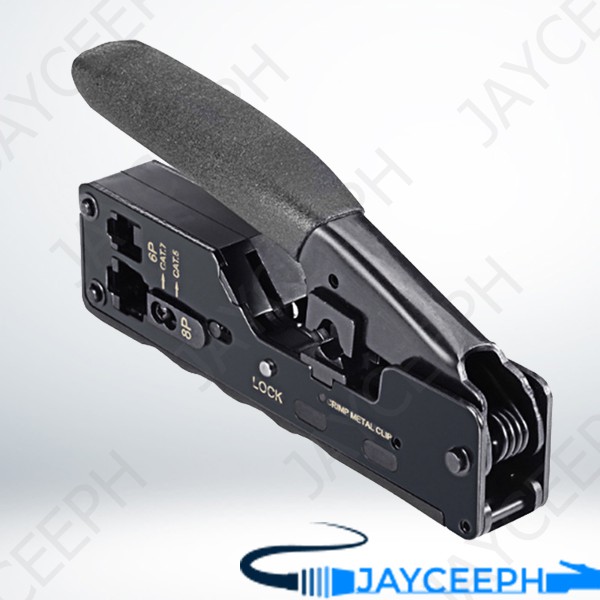Network Crimping Tool for Cat7 Cat8 Rj45 Cat5 Cat6 Cable Clamp Rj11 6P ...