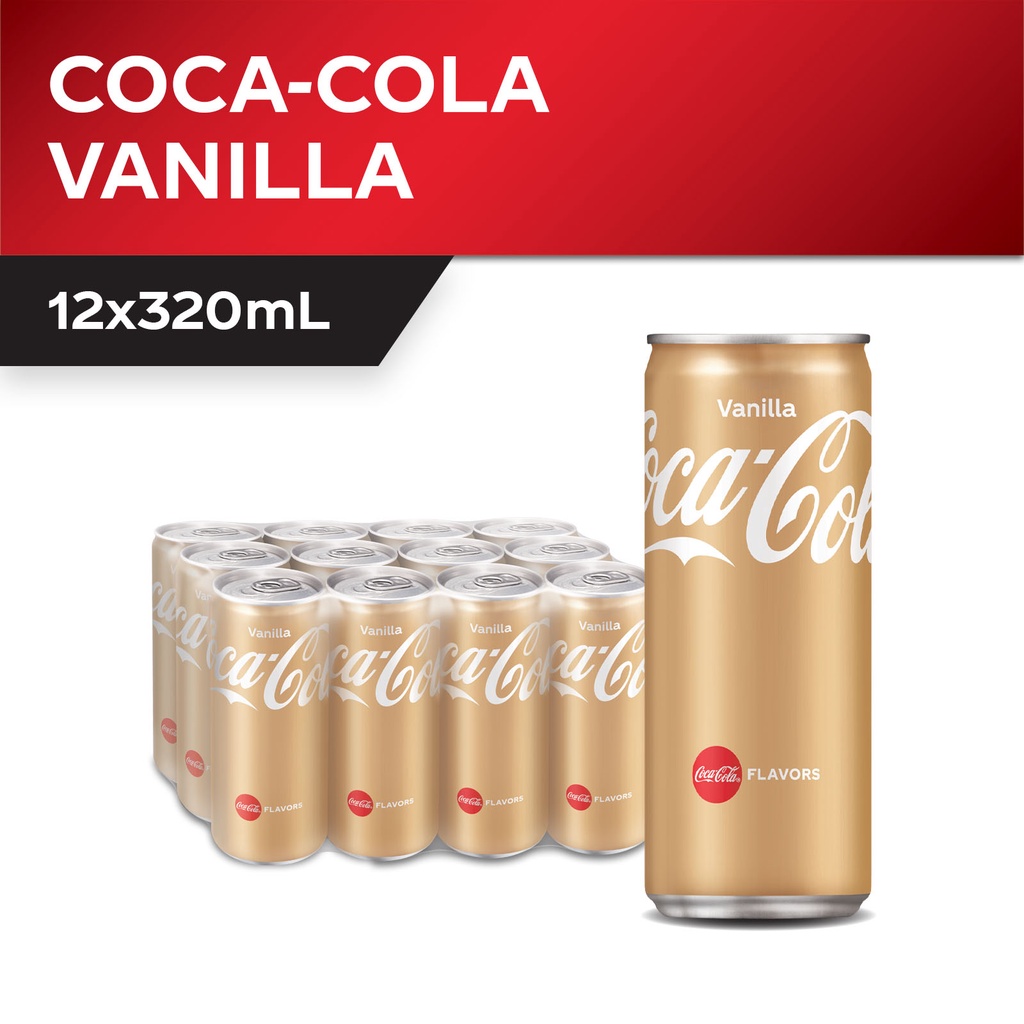 Coca-Cola Vanilla (12 x 320ml) - Case (Halal) | Shopee Singapore