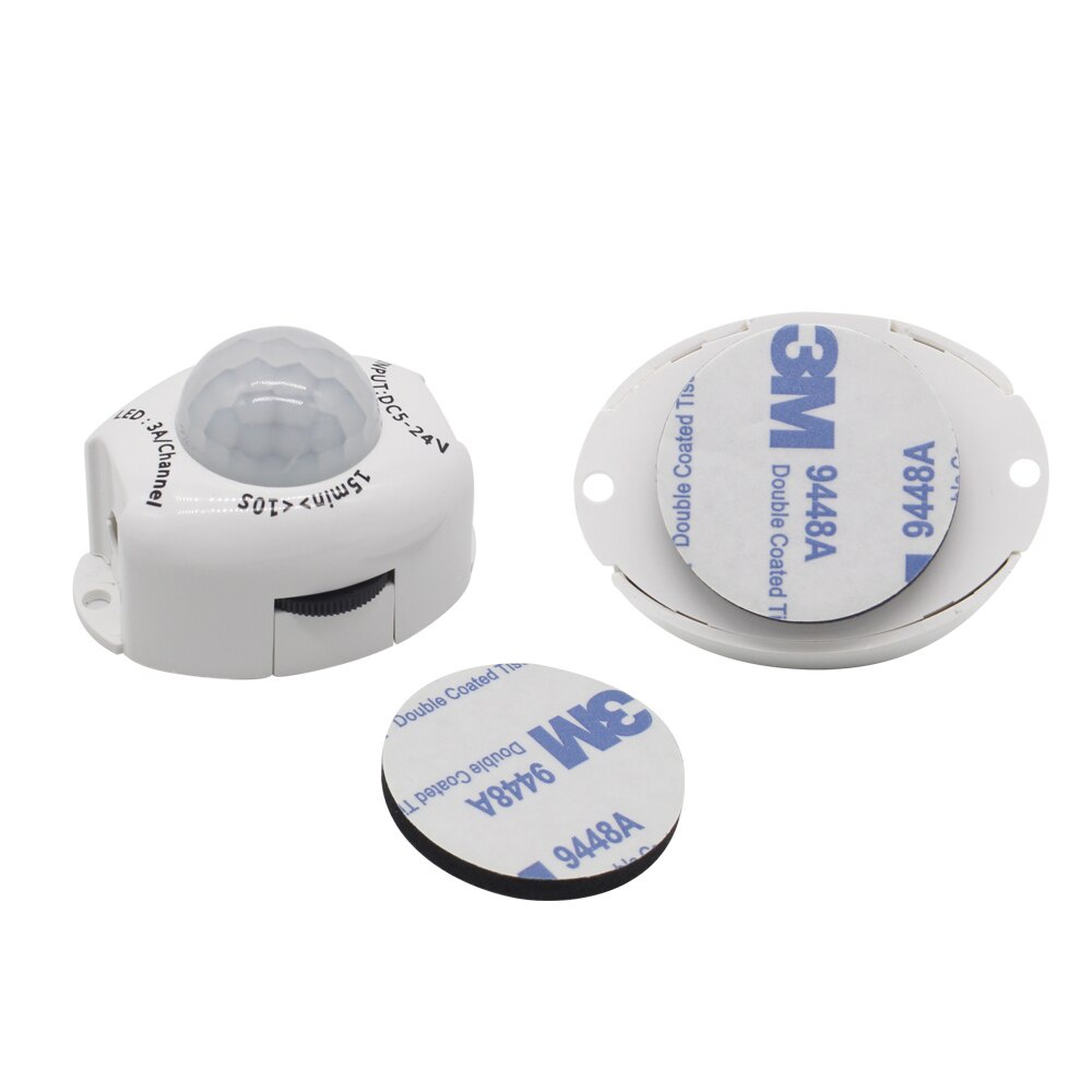 Pir Motion Sensor 12v Dc Switch 5v Led Strip Light Movement Detector 5