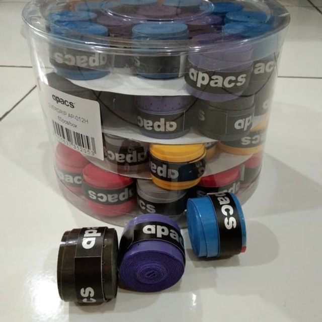 Badminton Racket Round Rubber Grip/APACS ORIGINAL | Shopee Singapore