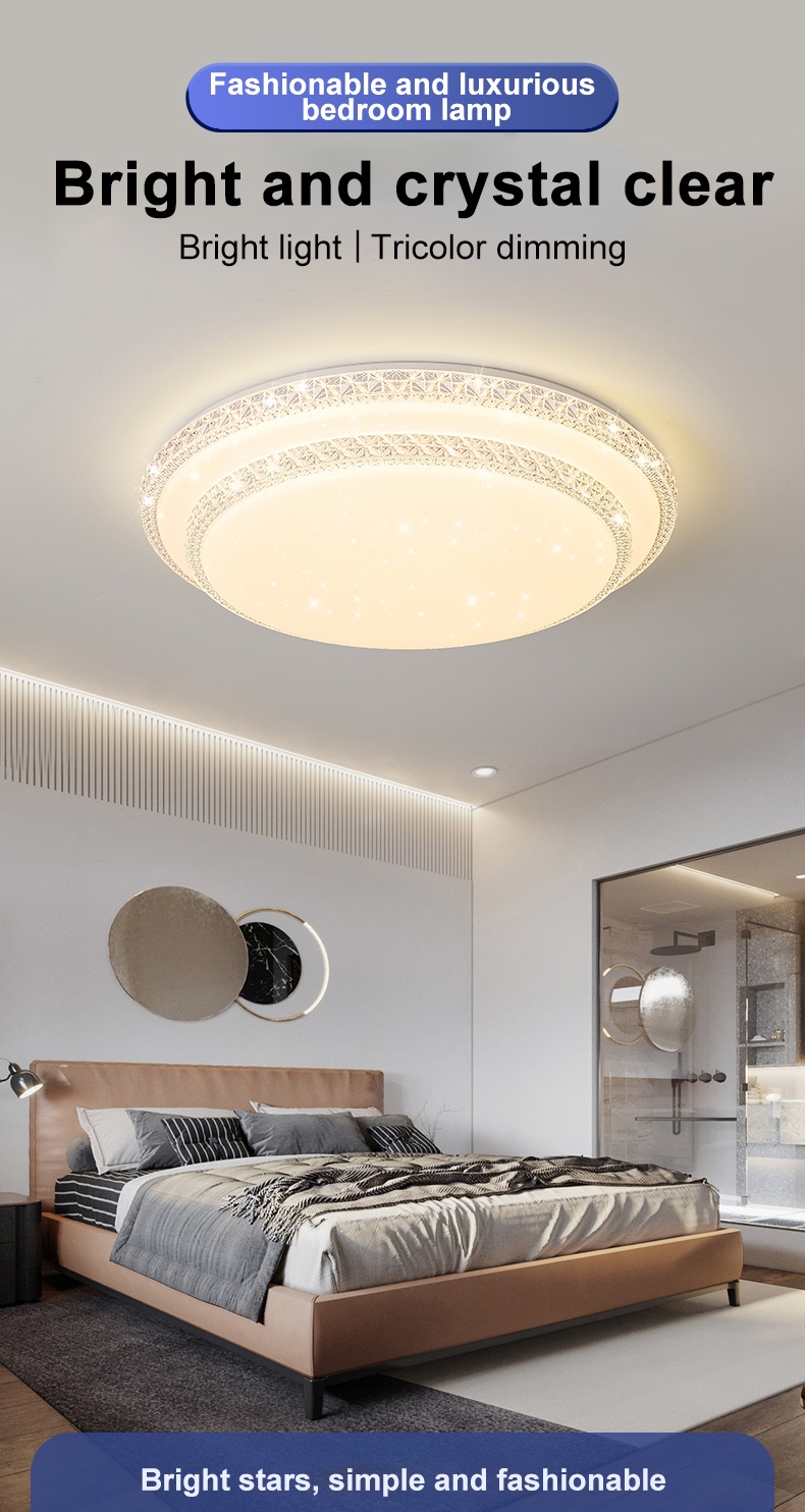 Ceiling light High-brightness LED living room ceiling light White light ...