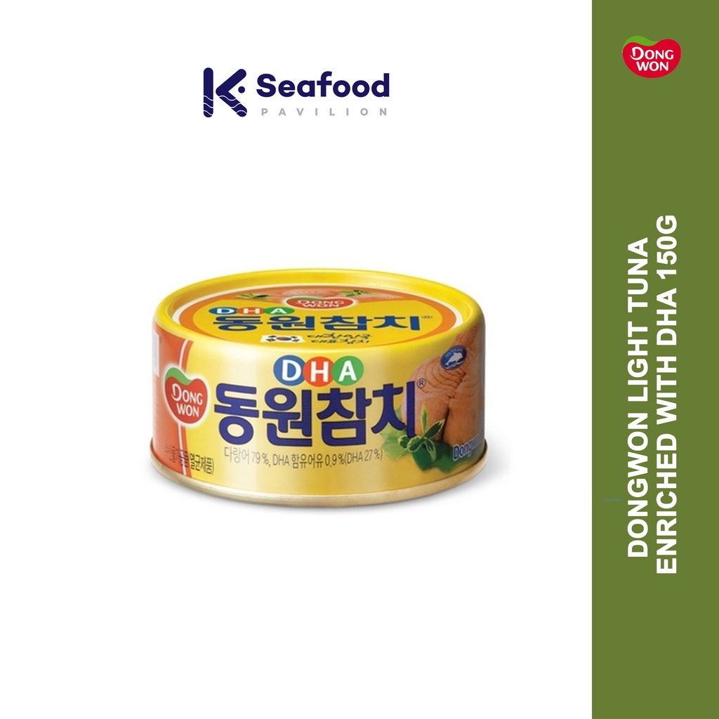 DONGWON LIGHT TUNA ENRICHED WITH DHA 150G | Shopee Singapore