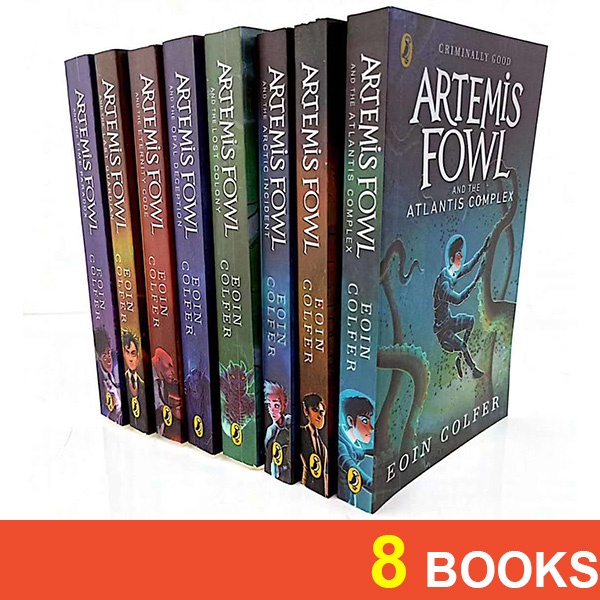 [SG Stock] Artemis Fowl Set (8 Books) | Shopee Singapore