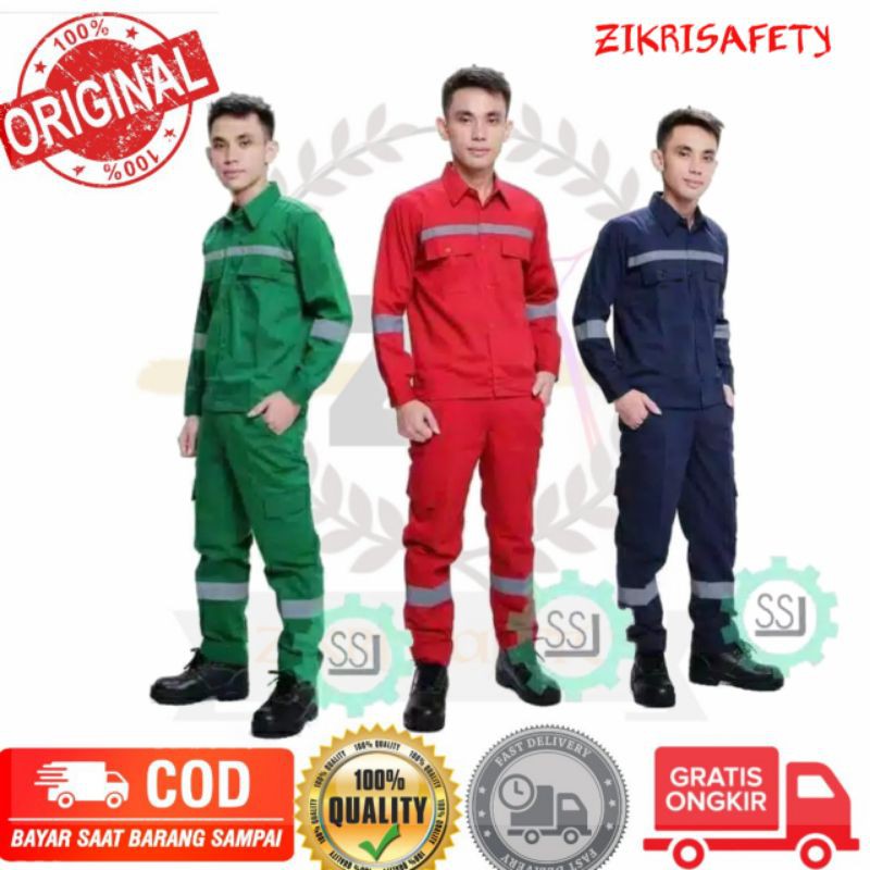 Drill Material safety Pants/Project Work Uniform/Work Uniform | Shopee ...