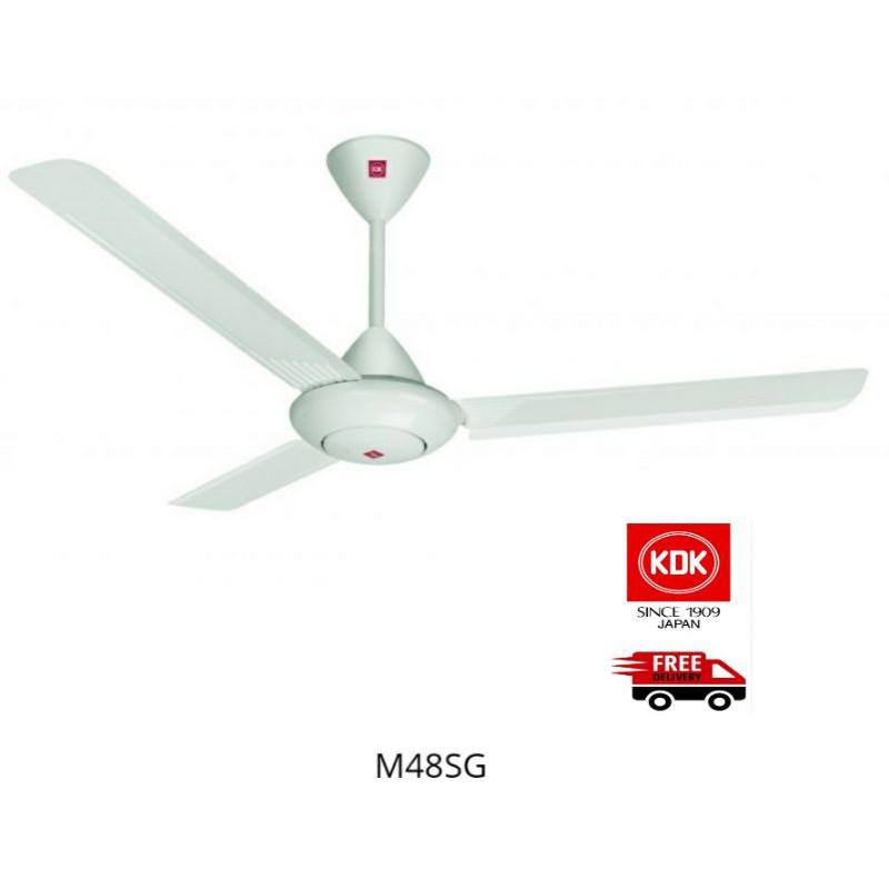 KDK 48" 3 BLADE CEILING FAN 120CM, M48SG | Shopee Singapore
