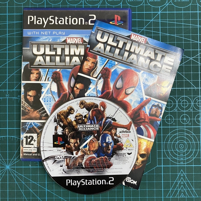 Marvel Game: Ultimate Alliance PS2 PAL System | Shopee Singapore