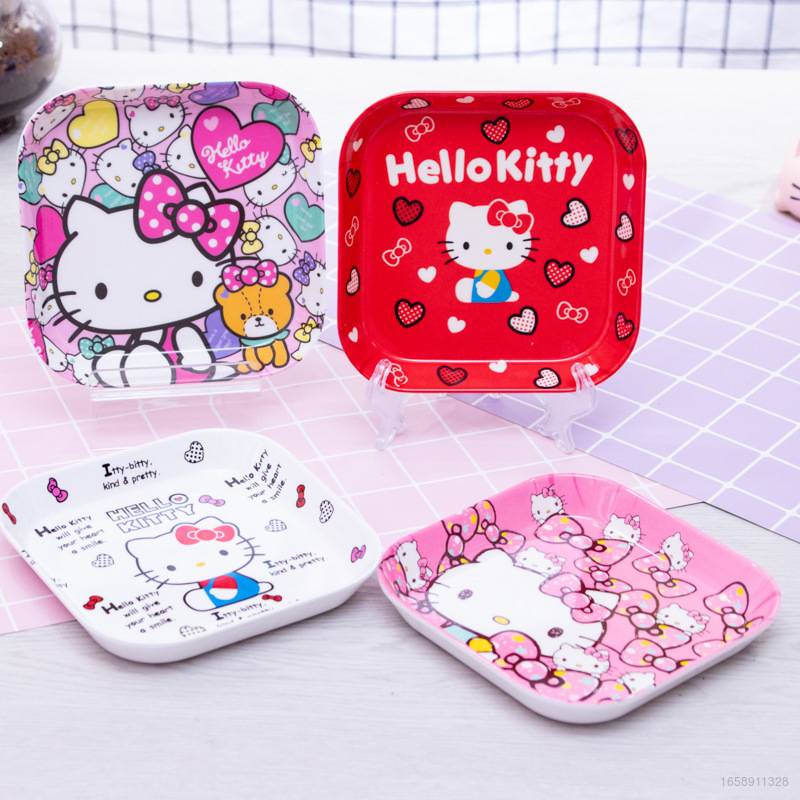 Ns3 Hello Kitty Sullivan Frozen melody Melamine resin tableware snack ...