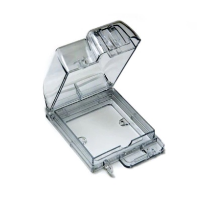 FYM 1 Gang 2Gang IP55 Weatherproof Single Power Socket Protector Cover ...