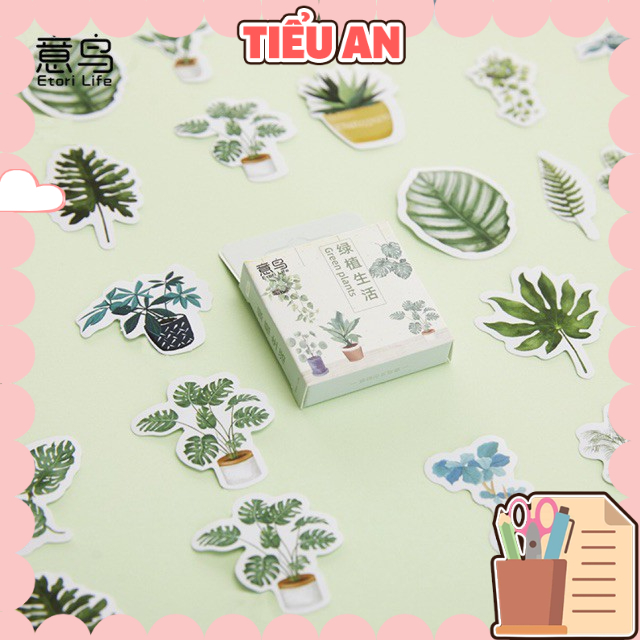Sticker Set/Leaf Pattern Stickers (46 Images) | Shopee Singapore