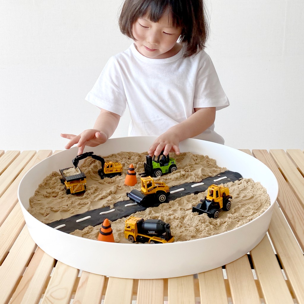 [VILANG] Kids Construction Site Small world Play Making Set - Heavy ...