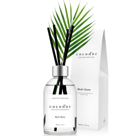 Cocodor Diffuser Fragrance White Label 200ml with Palm leaf | Shopee ...