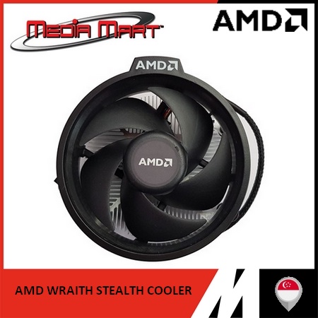 AMD RYZEN AM4/AM5 WRAITH STEALTH COOLER | AM4/AM5 SOCKET CPU HEATSINK ...