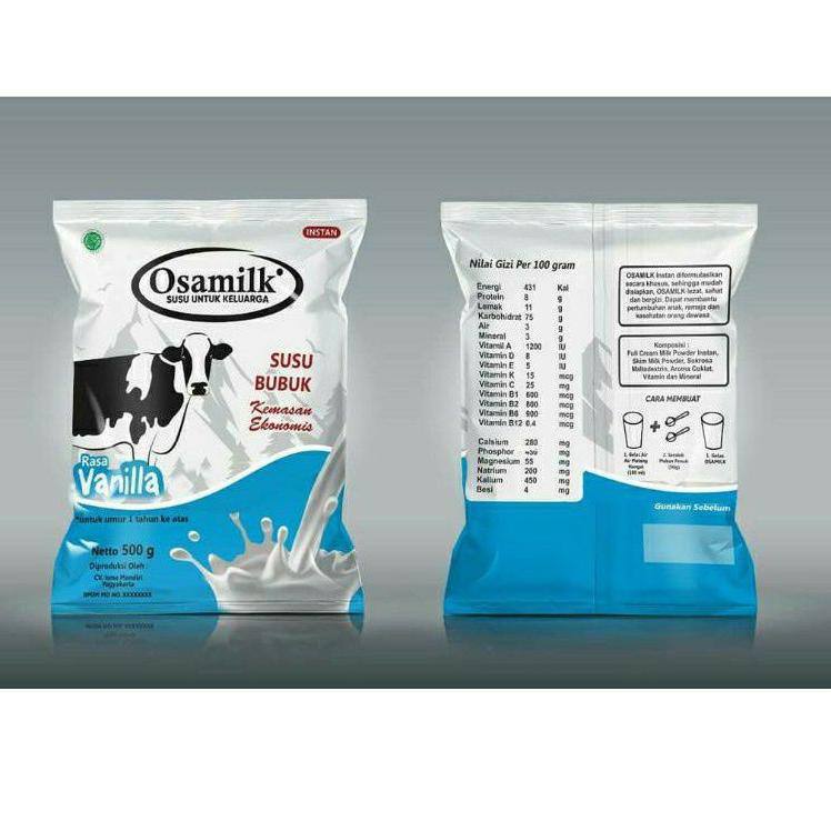 Branh Milk OSAMILK FULL CREAM,100% ORIGINAL Send Directly | Shopee ...
