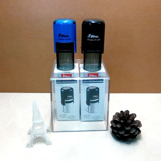 Rubber Stamp Self inking round shiny self ink R524 R532 company stamp ...