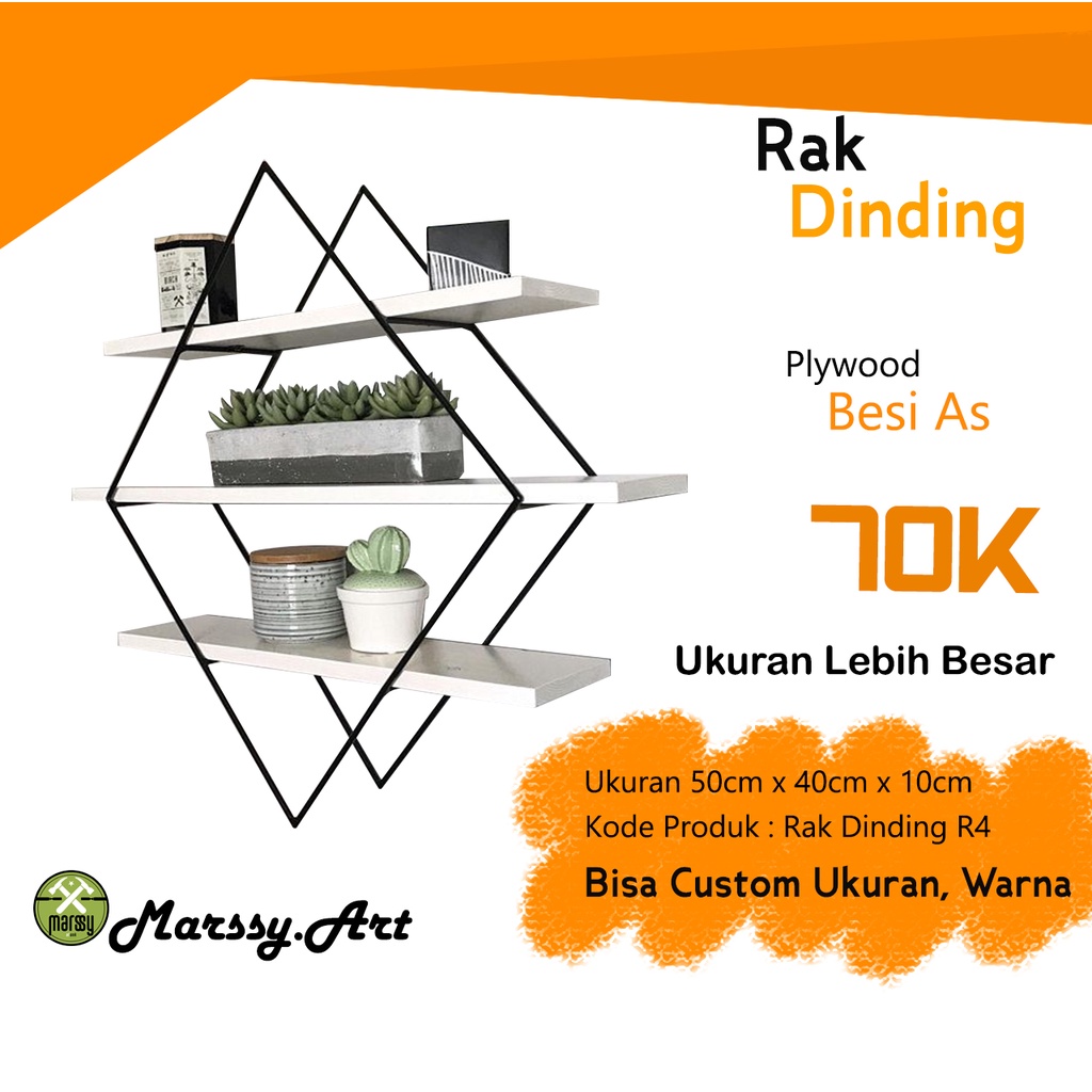 KAYU Shelves / Wooden Wall Shelves / Iron Shelves / Wooden Shelves ...