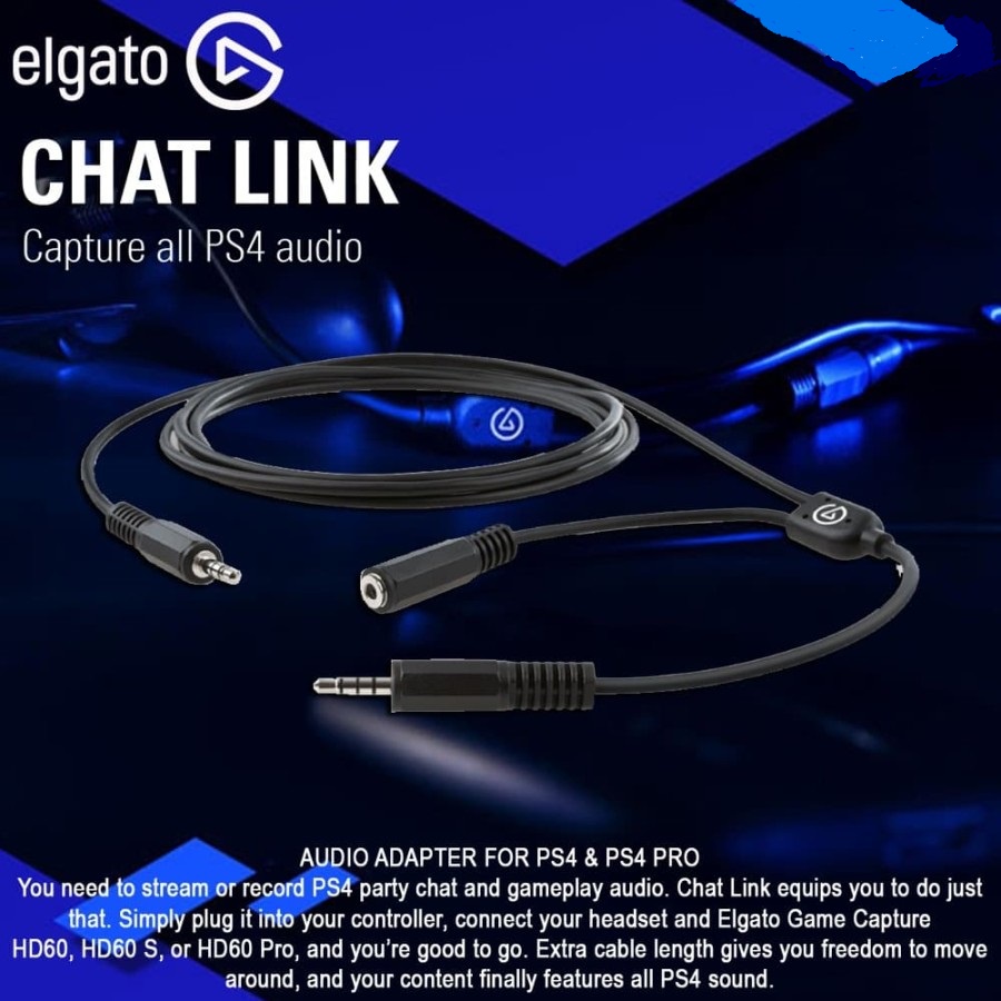 Elgato Chat Link 4K/Elgato Chatlink 4K - Original & Official | Shopee ...