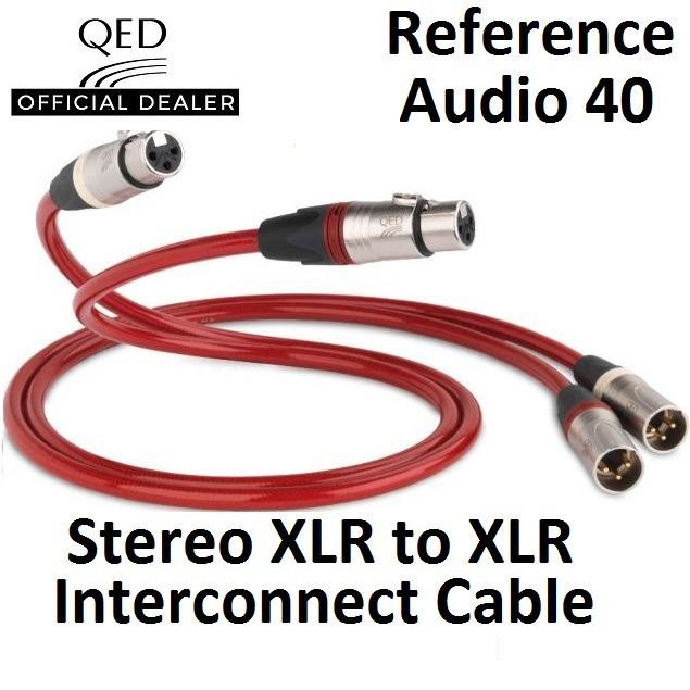 QED Reference XLR 40 Analogue XLR to XLR Interconnect Cable | Shopee Singapore