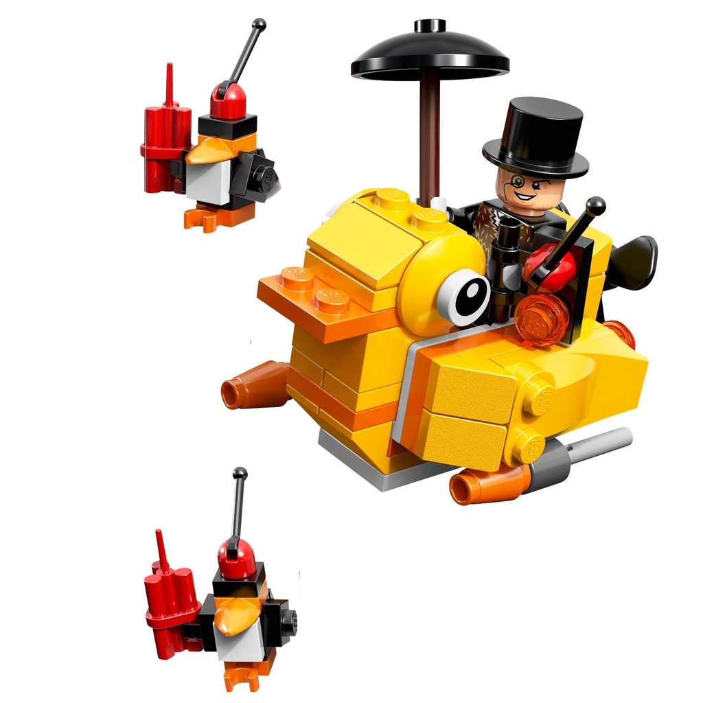 Lego DC Comics Super Heroes 76010: The Penguin Minifigure & Crazy Duck ...