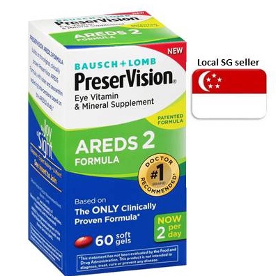PreserVision AREDS 2, Bausch & Lomb, Box of 60s | Shopee Singapore