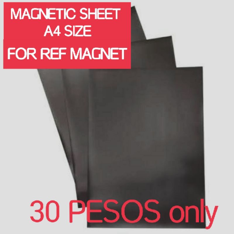 MAGNETIC SHEET A4 SIZE FOR REF MAGNET | Shopee Singapore