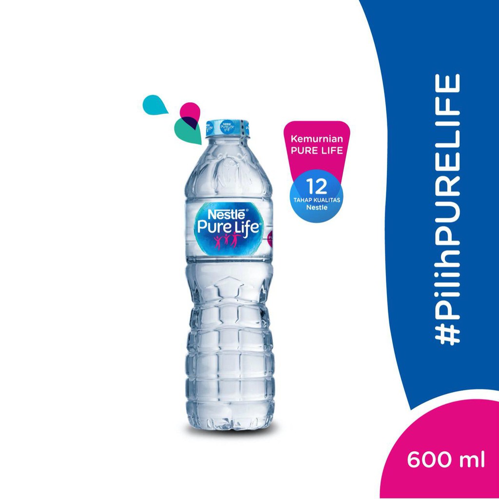 Nestle Pure Life Mineral Water 600mL | Shopee Singapore